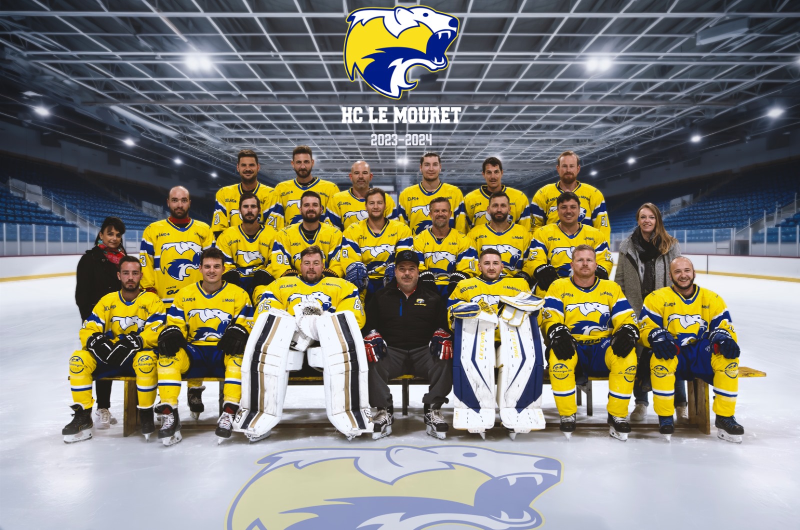 HCLM I: photo d’équipe saison 2023-2024 - Hockey Club